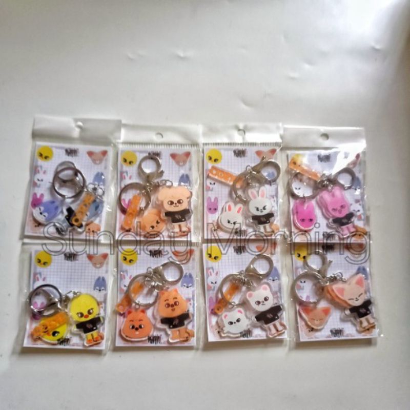 Jual Gantungan Kunci/Keyring/Keychain Stray Kids SKZ Characters ...