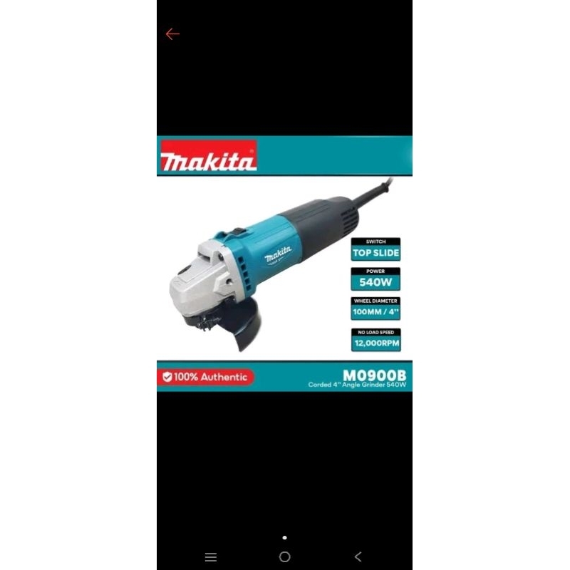 Jual Makita Gerinda M0900B (4") | Shopee Indonesia