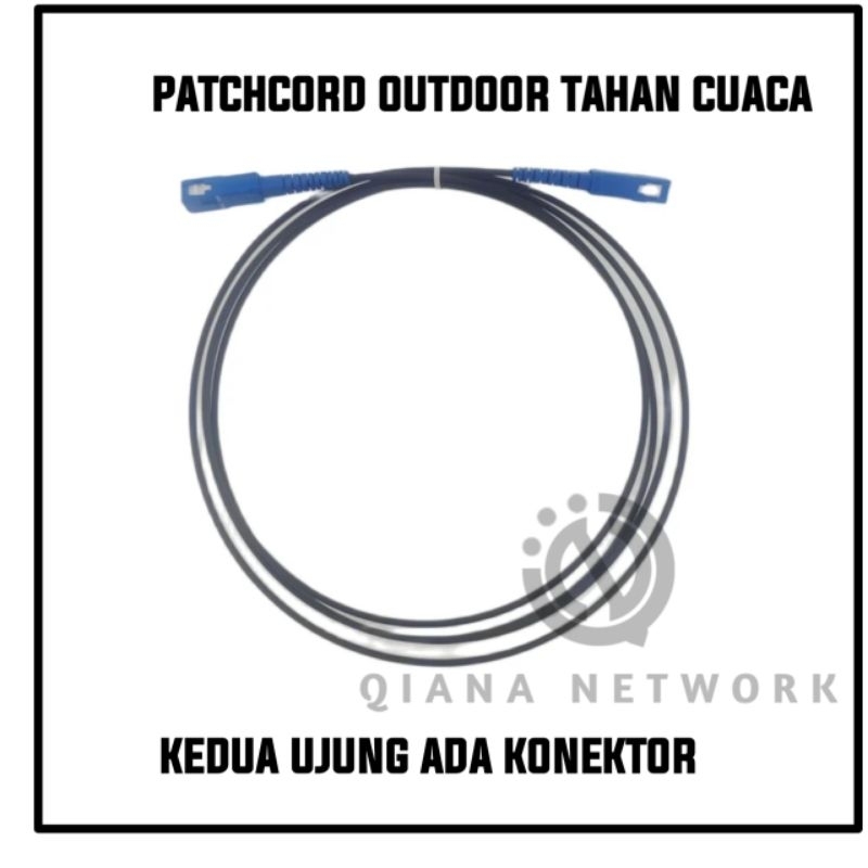 Jual Patchcord outdoor patchcore sc upc to sc upc pathcore hitam ...