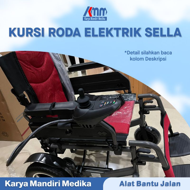 Jual SELLACO Kursi Roda KY 123 Listrik Mesin Otomatis Wheelchair ...