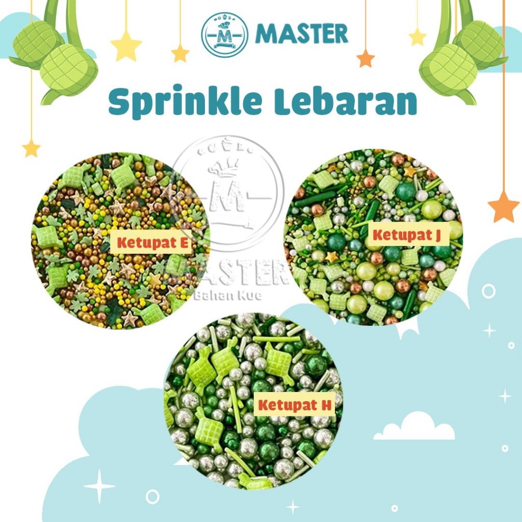 Jual Sprinkle Edible Party / Topping Confetti / Dekorasi Kue Tart [1 ...