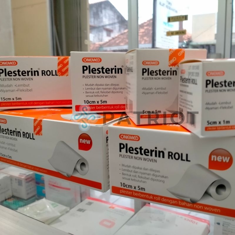 Jual Plesterin Roll Onemed Ukuran 5cm x 1m, 5cm x 5m, 10cm x 5m, 15cm x ...