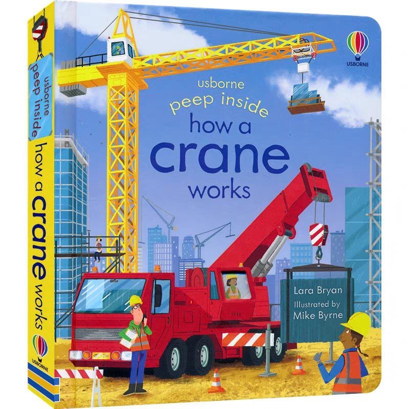 Jual [Edu] Story Book Peep Inside Crane Buku Cerita Anak Tentang Truk ...