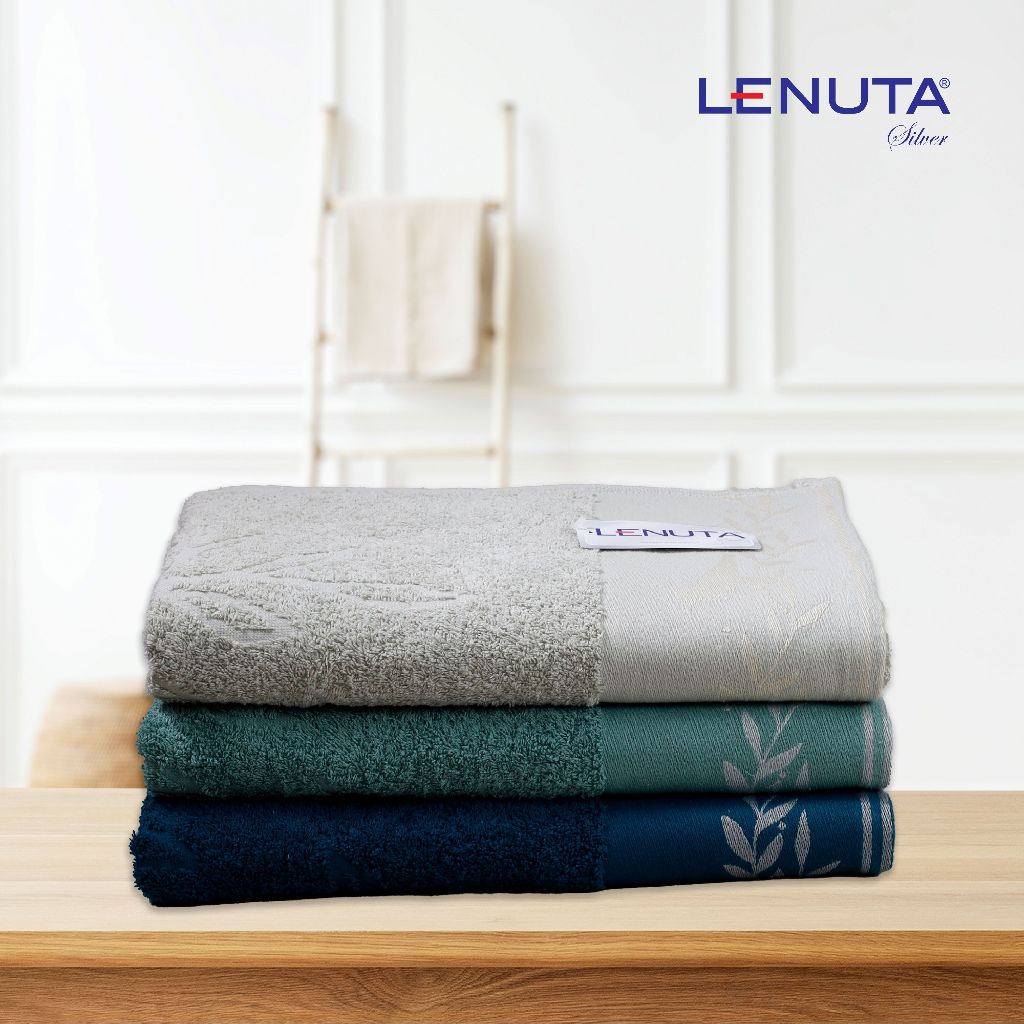 Jual Lenuta Silver - Gride (Handuk Mandi / Bath Towel 70x140 cm ...