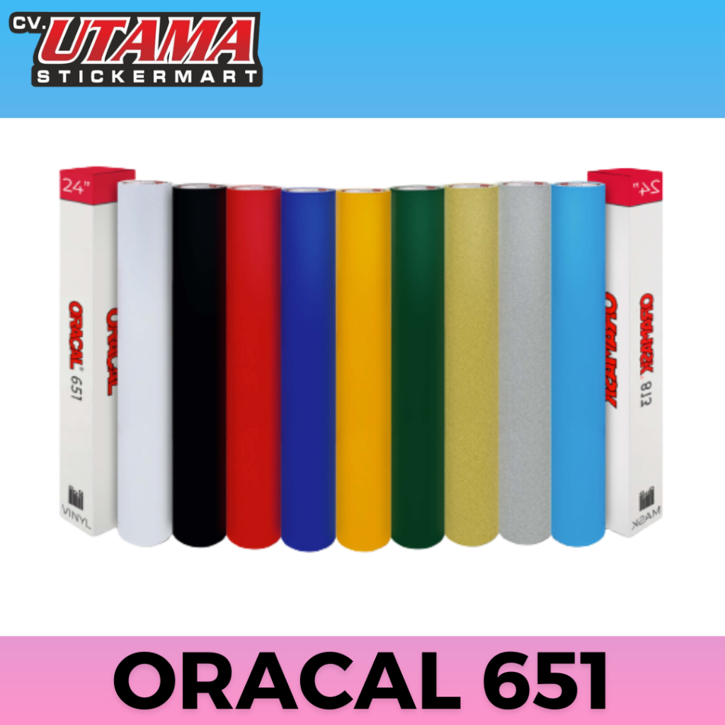 Jual Sticker Oracal 651 Glossy / Matt [Per-Meter] | Shopee Indonesia