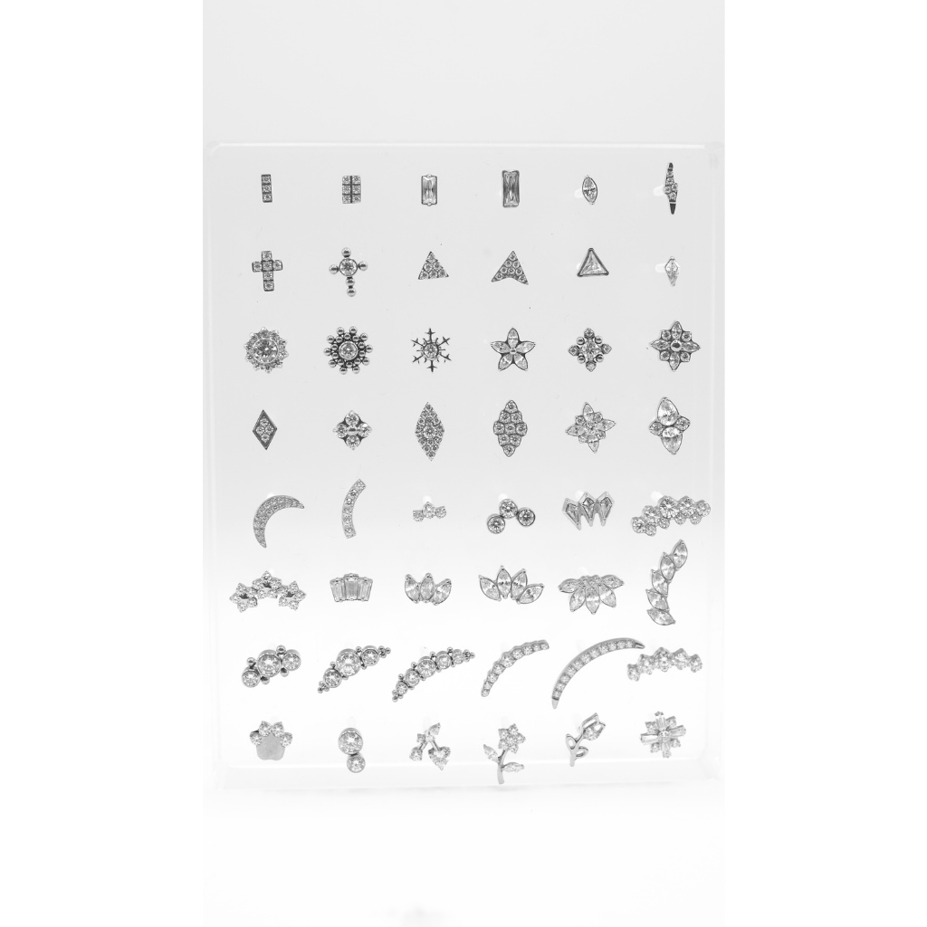 Jual Titanium Earring Implant Grade Hypoallergenic Piercing, Anting ...