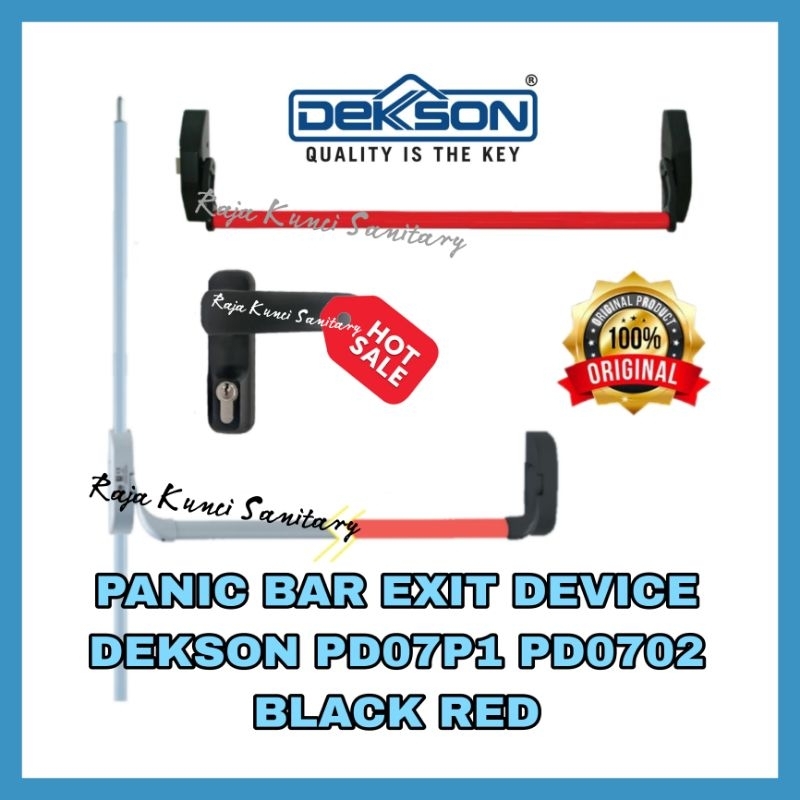 Jual Panic Bar Dekson/ Single Door/ PD0701/ PD0702/ PD8700/ Double Door ...