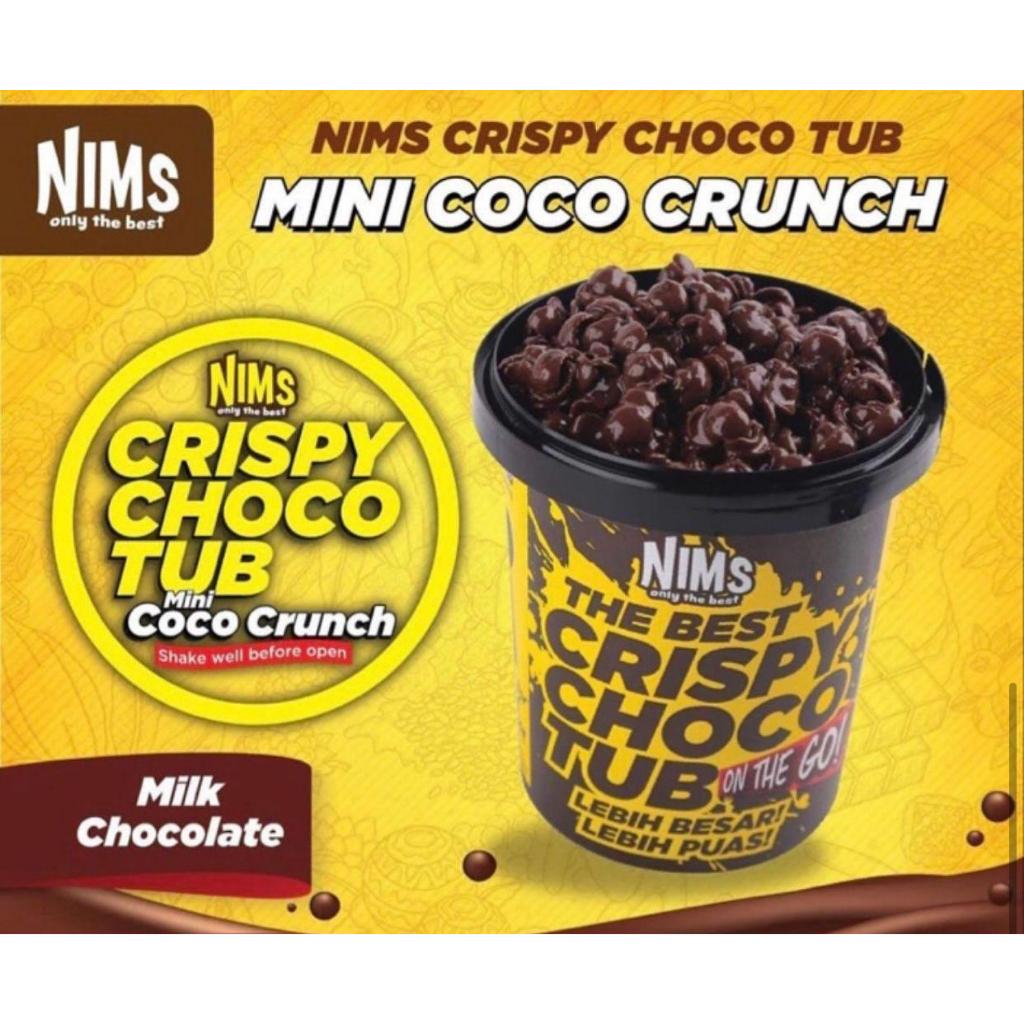 Jual Nims Crispy Choco Tub Mini Coco Crunch Campuran Coklat Susu dan ...