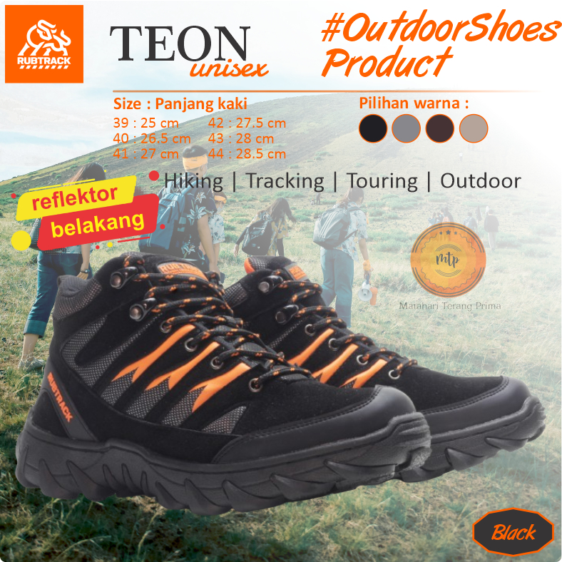 Jual RUBTRACK TEON Unisex Series Sepatu Outdoor Gunung Pria Wanita ...