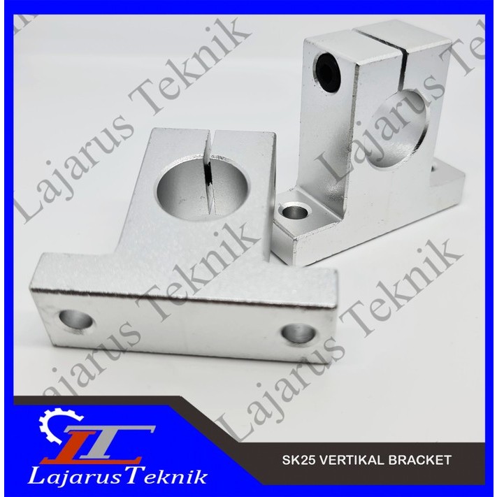 Jual SK 25 vertikal bracket / linear rail shaft support XYZ Table CNC ...