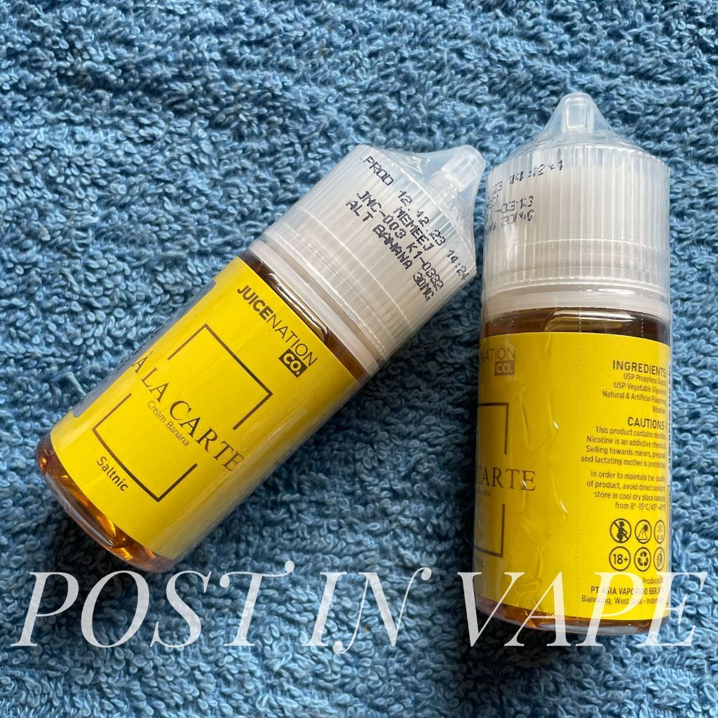 Jual A La Carte Salt 30ml - Ala Carte Saltnic Liquid by JNC .PIV ...