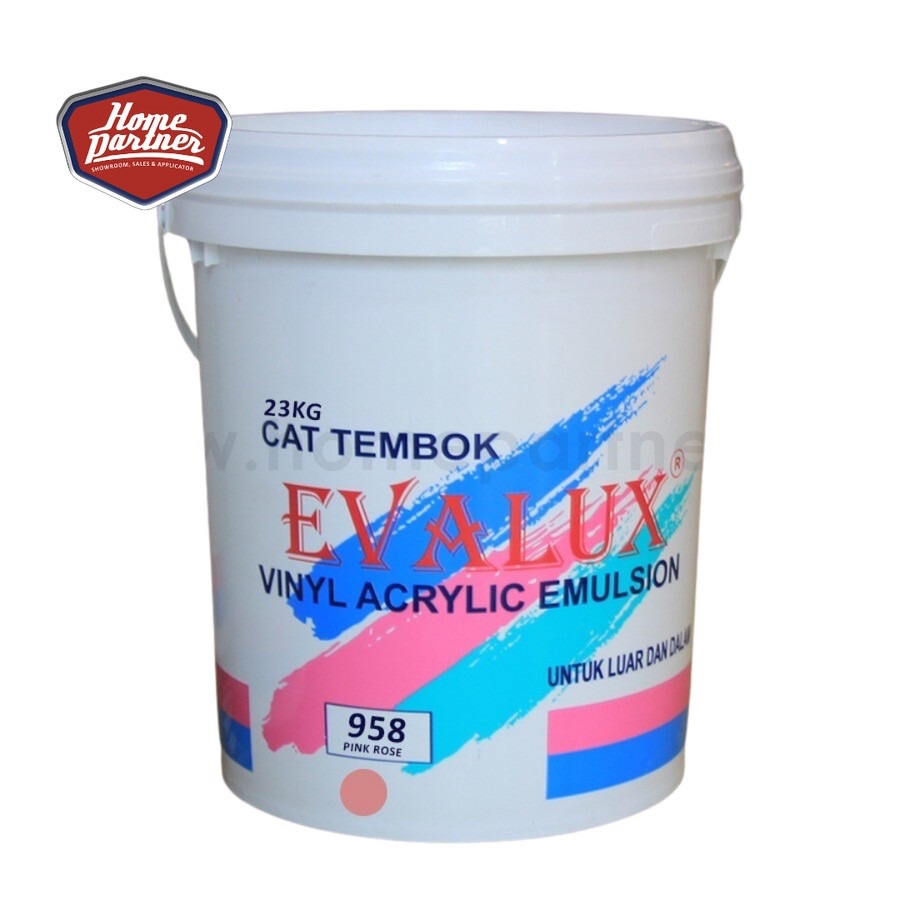 Jual Cat Dinding PINK ROSE Cat Dinding Exterior & Interior Evalux ...