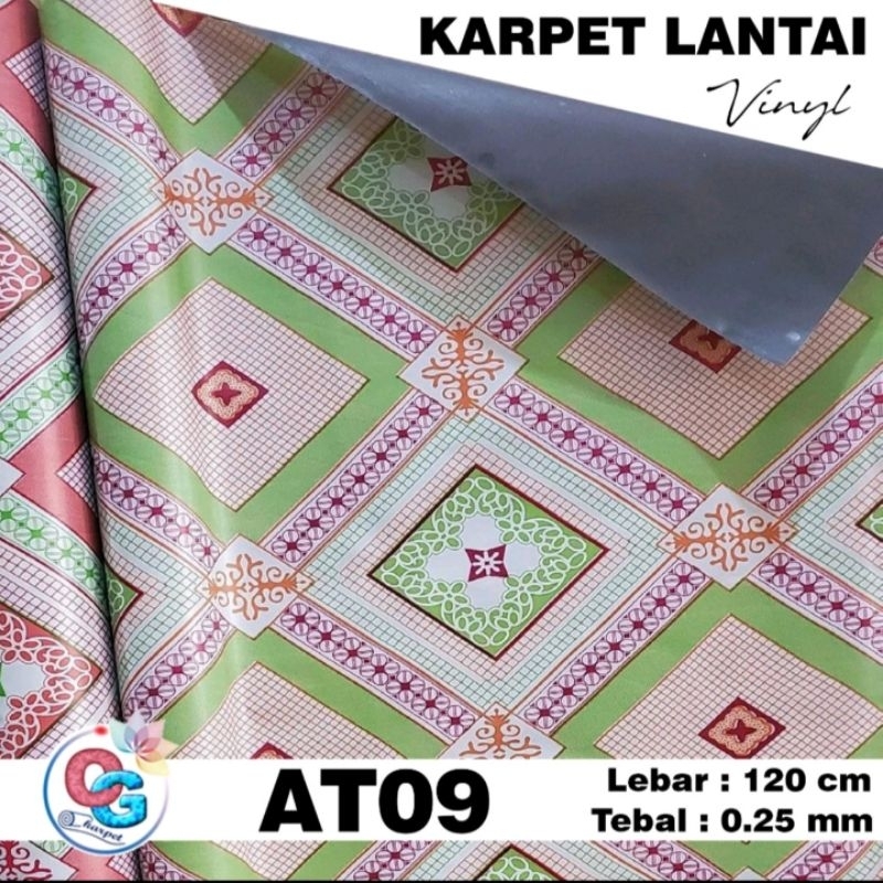 Jual Karpet Lantai/Meja Plastik/Vinyl Lebar 120cm x Panjang per 50cm ...