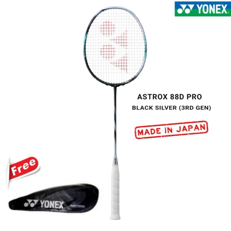 Jual Raket Badminton Yonex Astrox 88D Pro / 88 D Pro 3rd Gen Black Silver | Shopee Indonesia