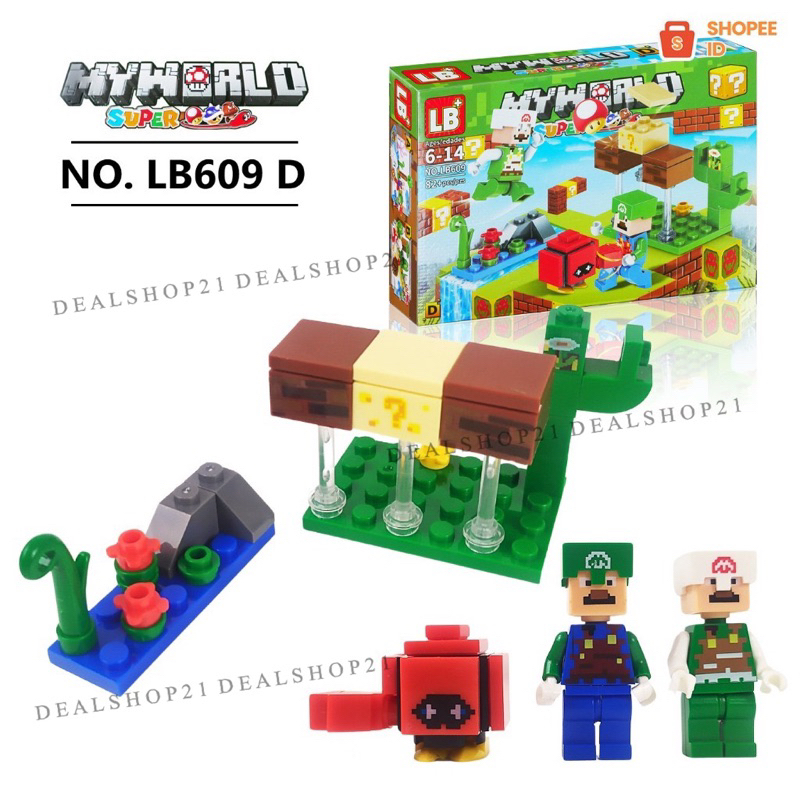 Jual DEALSHOP21 - Mainan Anak Balok Susun / Nano Block Bricks Minecraft ...