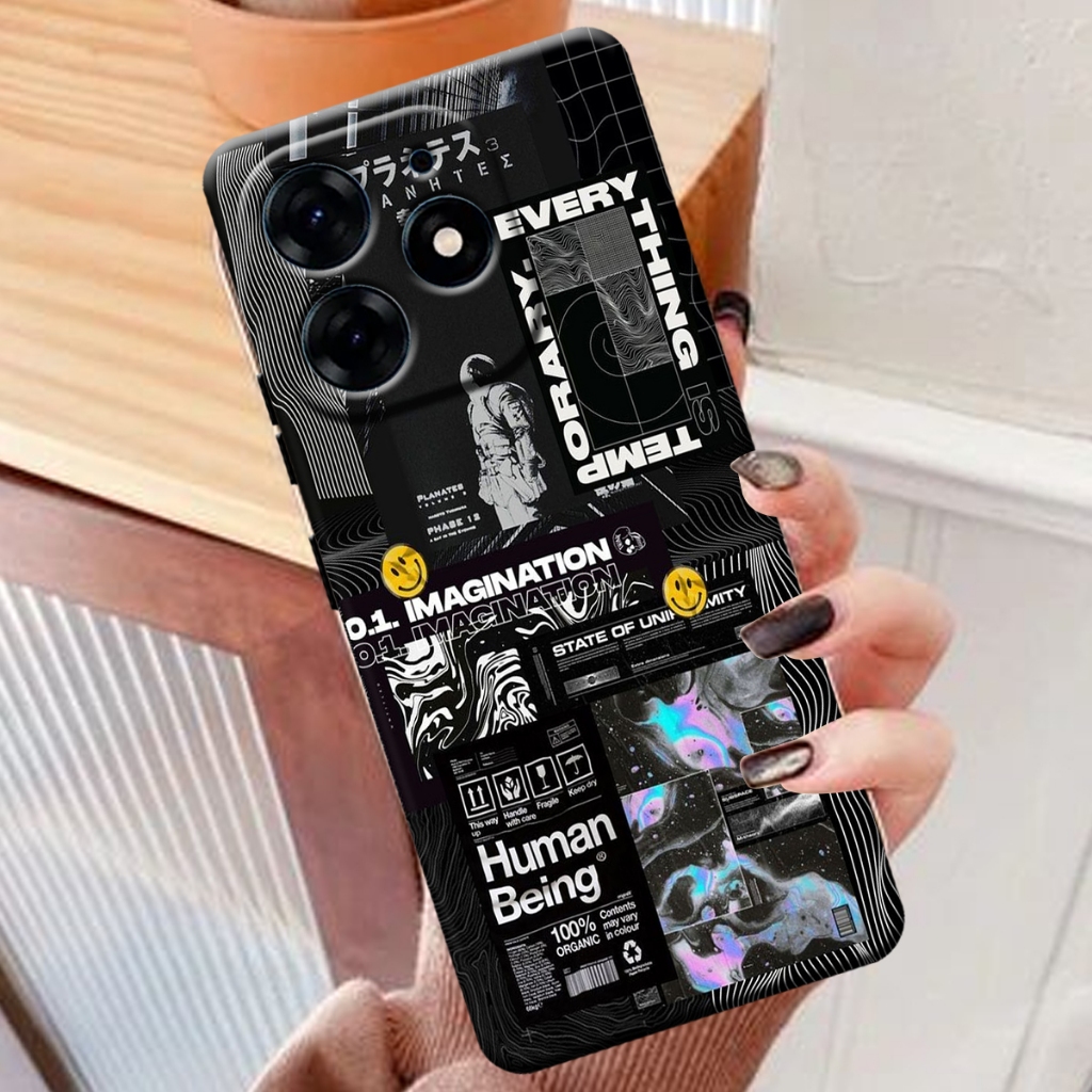 Jual Case Tecno Spark 20 New Spark 20c New Fashion Case Softcase Macaron Protect Camera Kesing