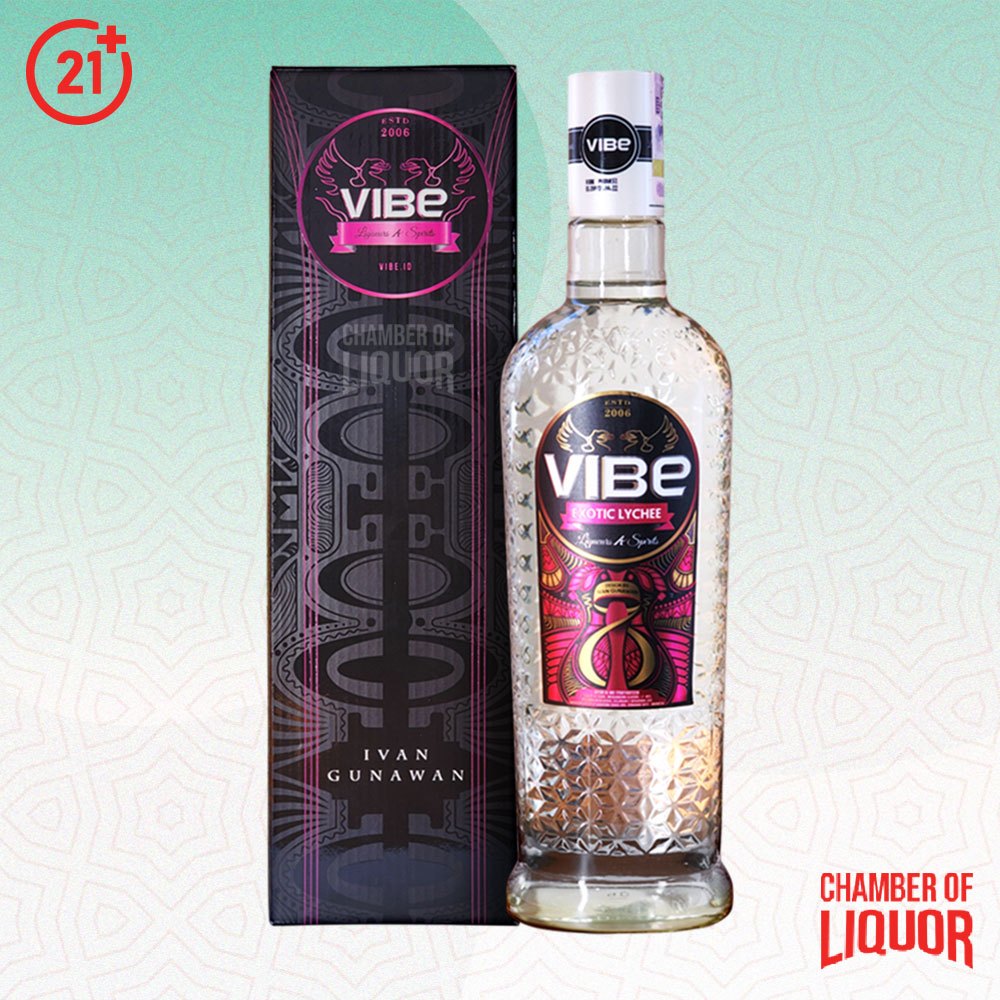 Jual VIBE Premium Exotic Lychee Leci 700ml | Shopee Indonesia