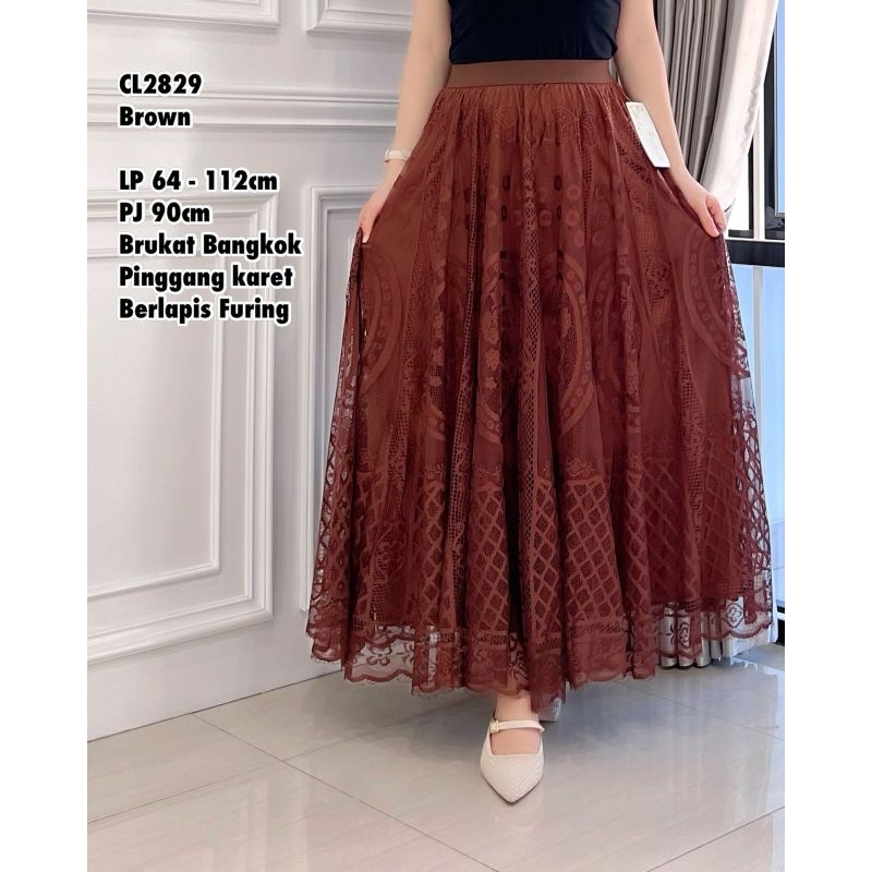 Jual CL2829+ Rok Brukat Bangkok (WAJIB NANYA STOCK) | Shopee Indonesia