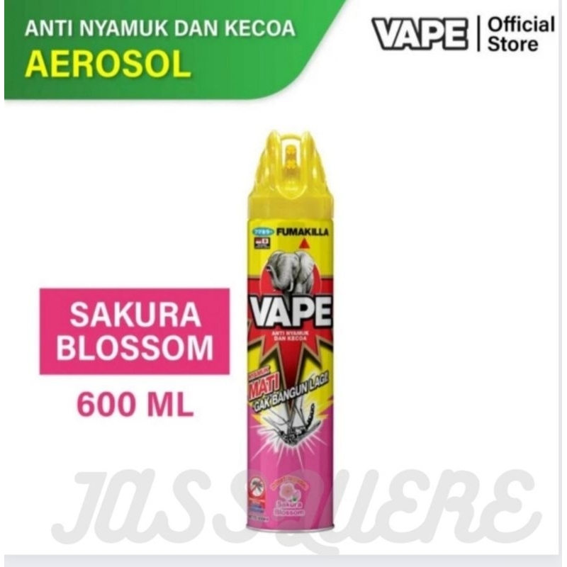 Jual Obat Nyamuk Semprot Vape Fumakilla 600ml Wangi Sakura Ampuh ...
