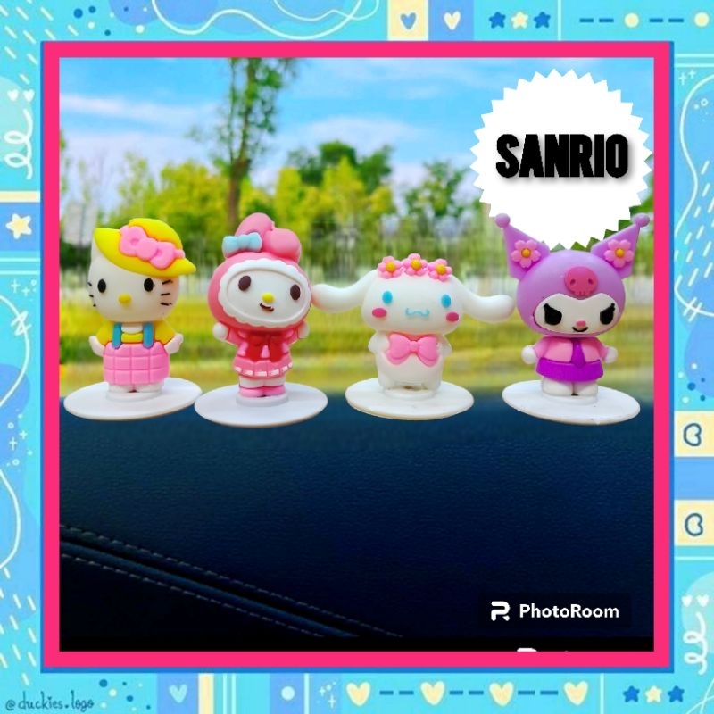 Jual Sahabat Shopping - Pajangan Dashboard Mobil Sanrio Family | Miniatur Hiasan Tempel Topper ...