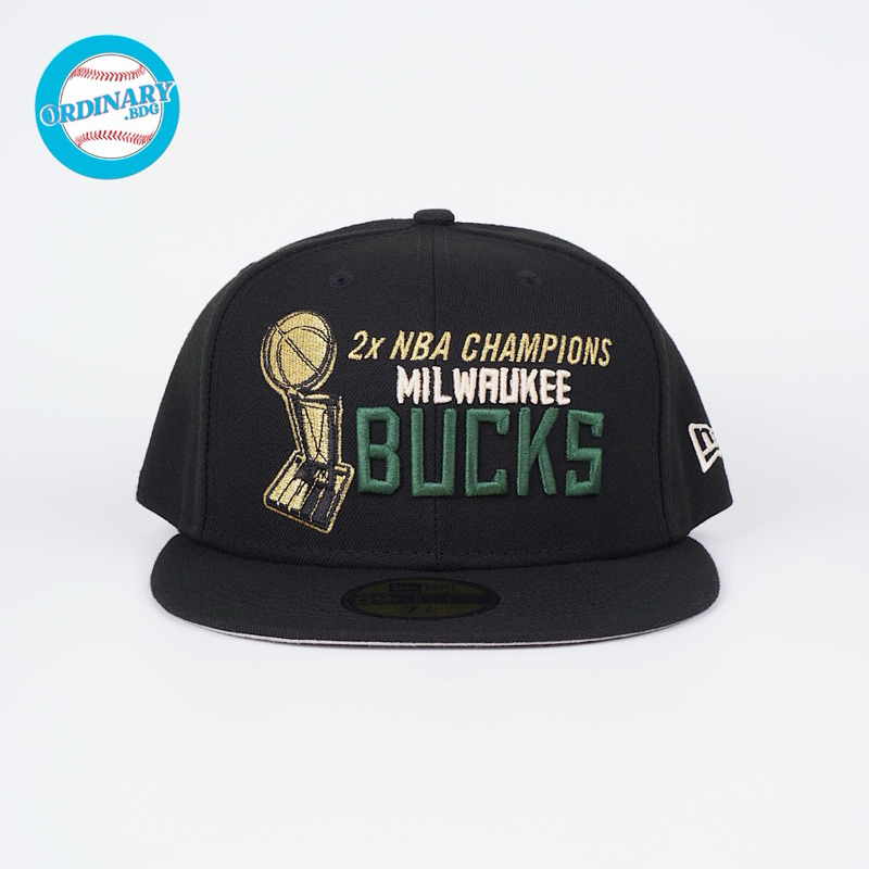 Jual Topi New Era Original NBA Champion 2021 Milwaukee Bucks | Shopee ...