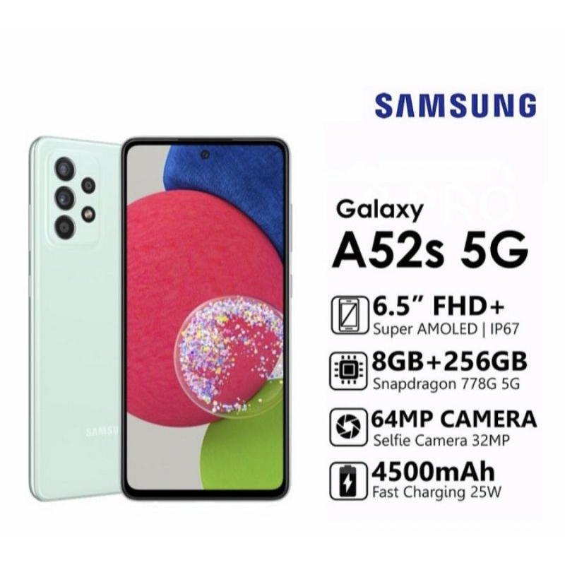 Jual Samsung Galaxy A52s 5G 8/256GB - Garansi Resmi samsung | Shopee Indonesia