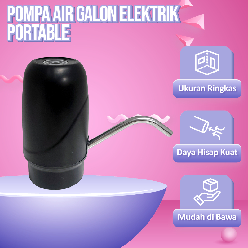 Jual Futureworld Dispenser Pompa Air Galon Elektrik Listrik Portable ...