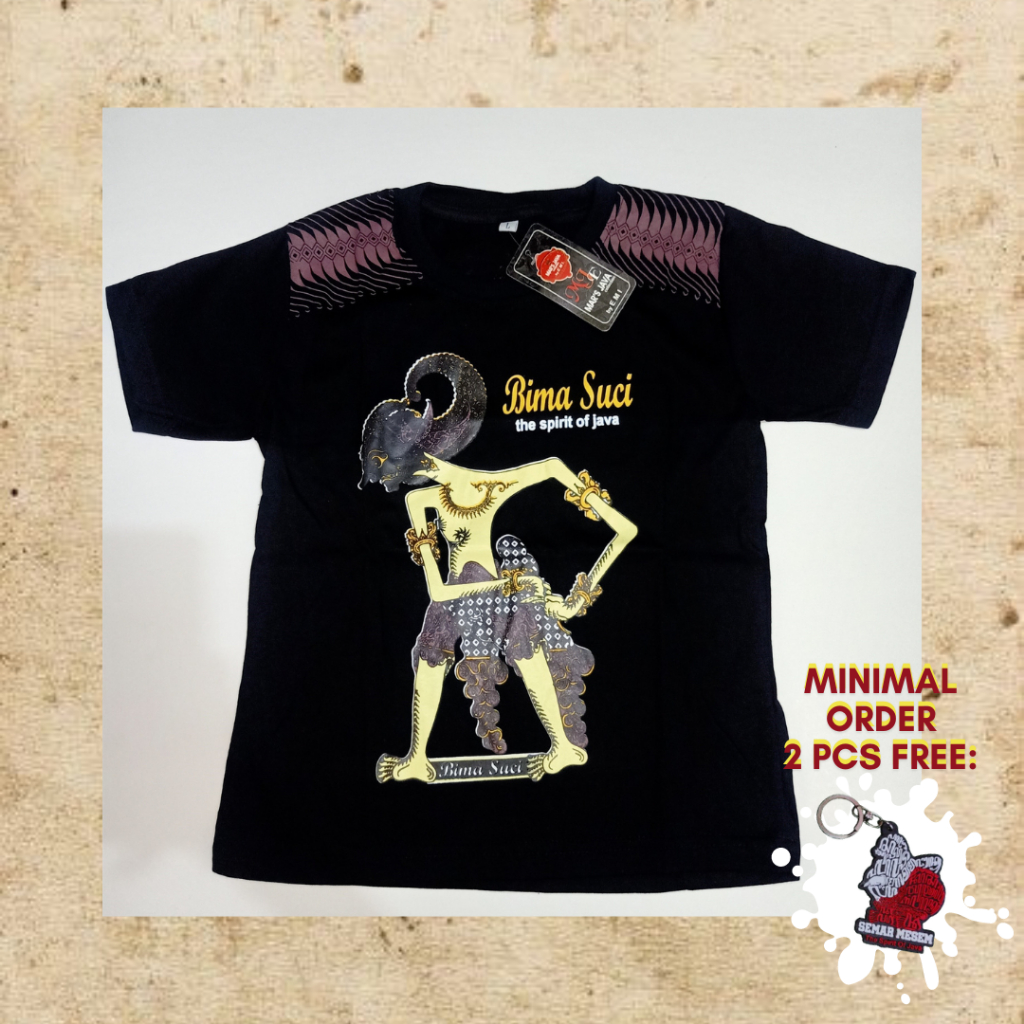 Jual Marsjava - Baju Kaos Atasan Dewasa Motif Wayang Jawa Jumbo S-3XL ...