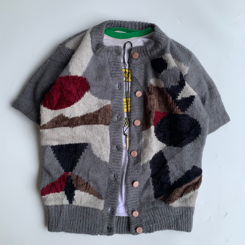 Jual KNITWEAR CARDIGAN VEST VINTAGE 3D PATTERN/SWEATER RAJUT/SWEATER ...