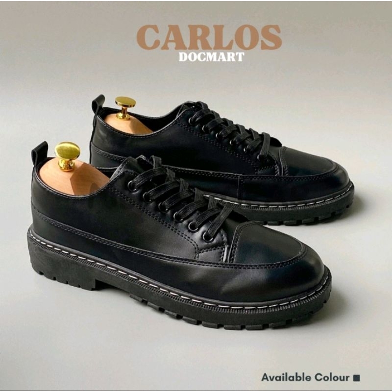 Jual KINGSTEEL 39-43 Sepatu Docmart Hitam Doff - Sepatu Formal Casual ...