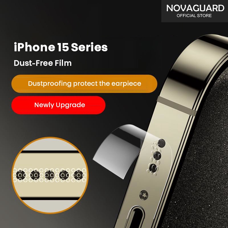 Jual NovaGuard Antigores SAMPING CLEAR/MATTE Hydrogel Jelly Bezel Side ...