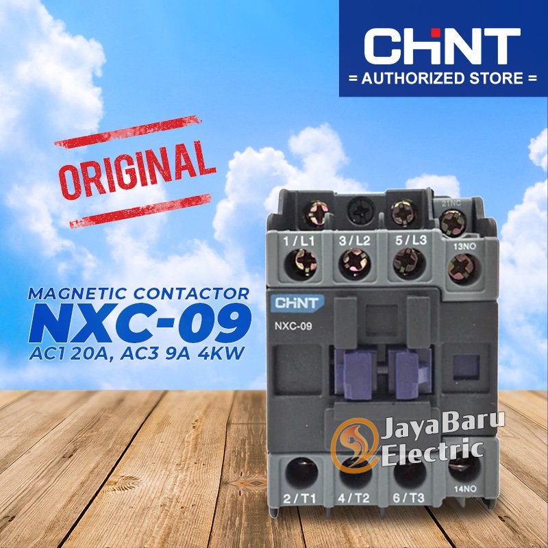 Jual Contactor Kontaktor CHINT NXC-09 NXC09 24V 36V 110V 220V 400V | Shopee Indonesia