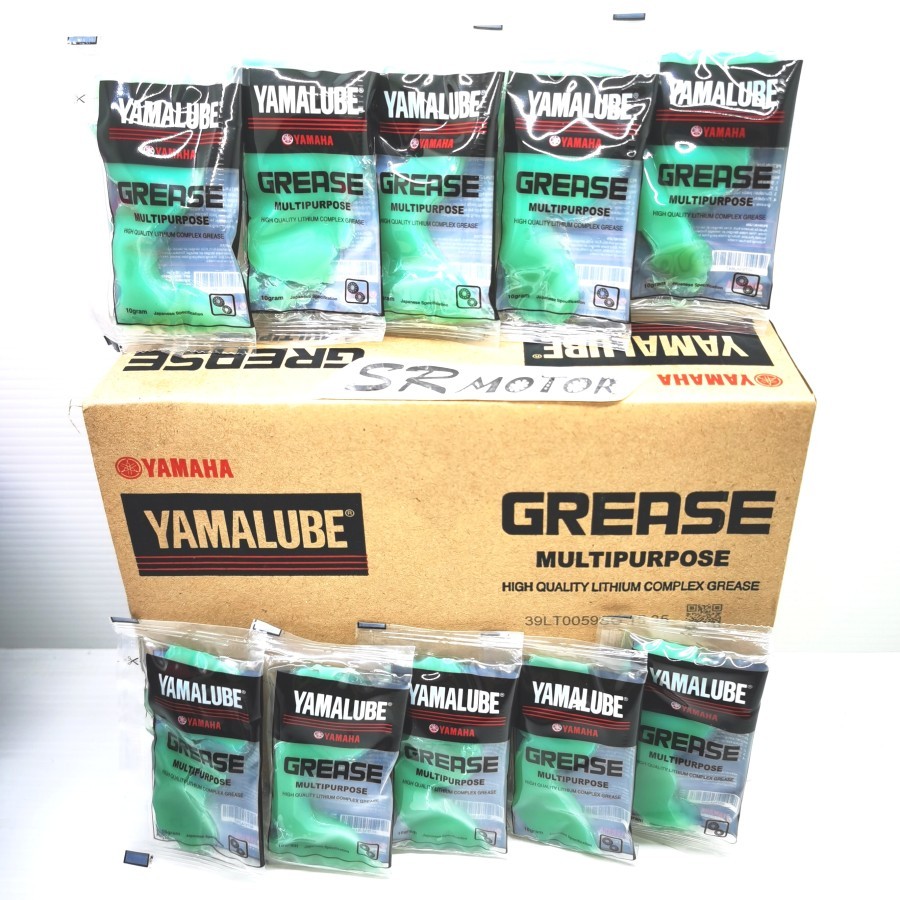 Jual grease gemuk stempet pelumas cvt yamaha yamalube 10 gram hijau mio ...
