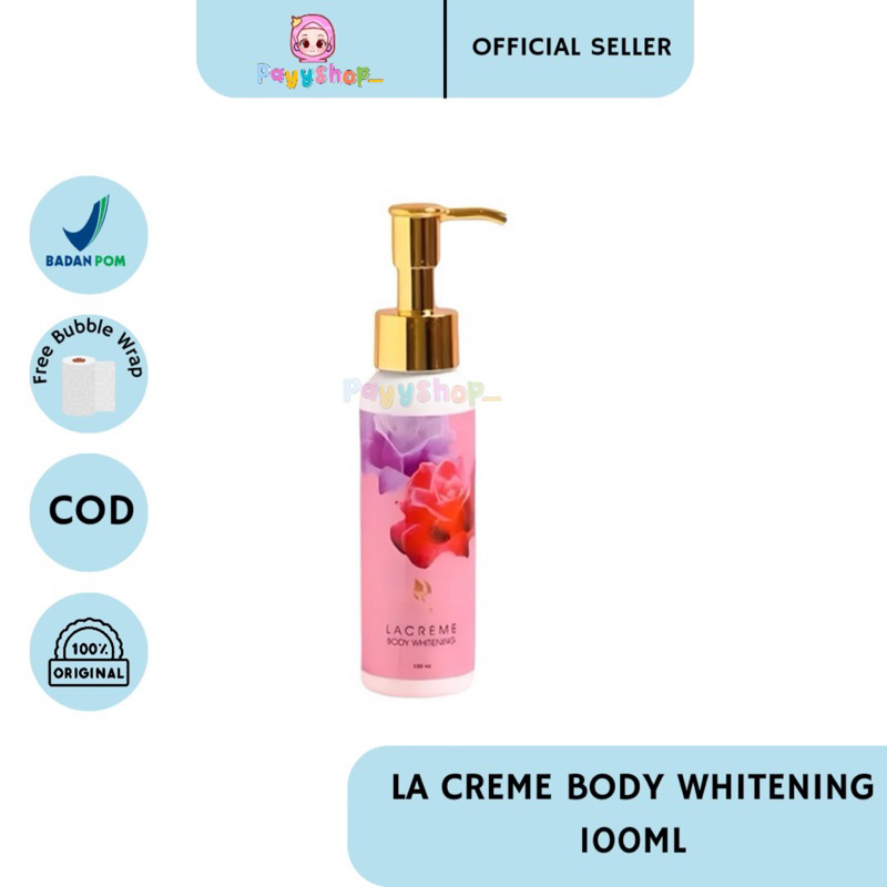 Jual (REJECT KEMASAN!!) LA CREME BODY BLEACHING WHITENING SNOW GLOW ...