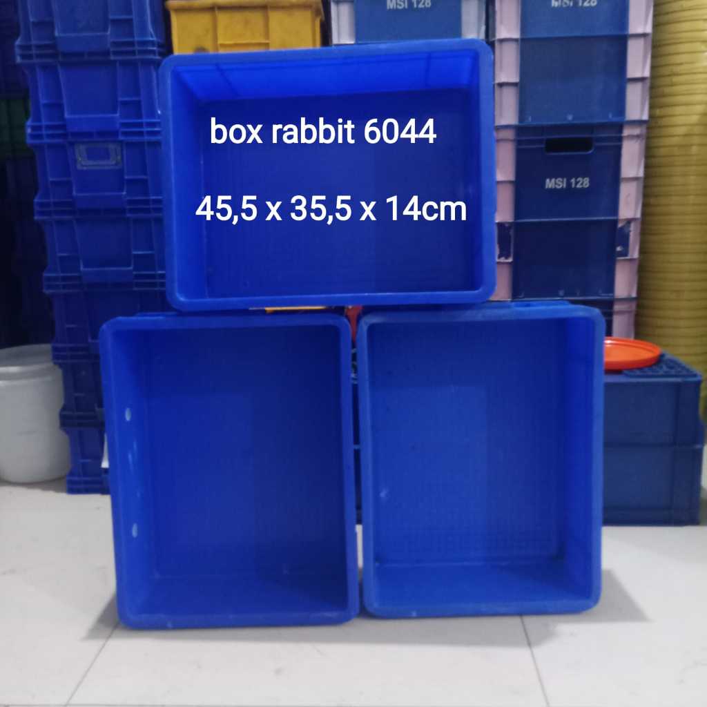 Jual Box Container wadah Industri Serbaguna / Box Rapat Rabbit 6044 Bak ...