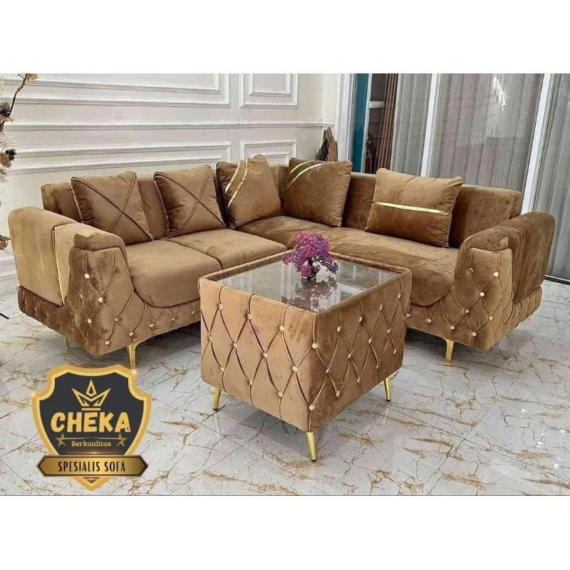 Jual SOFA MEWAH RUANG TAMU SOFA BED ELEGAN SOFA DUDUK MINIMALIS SOFA ...