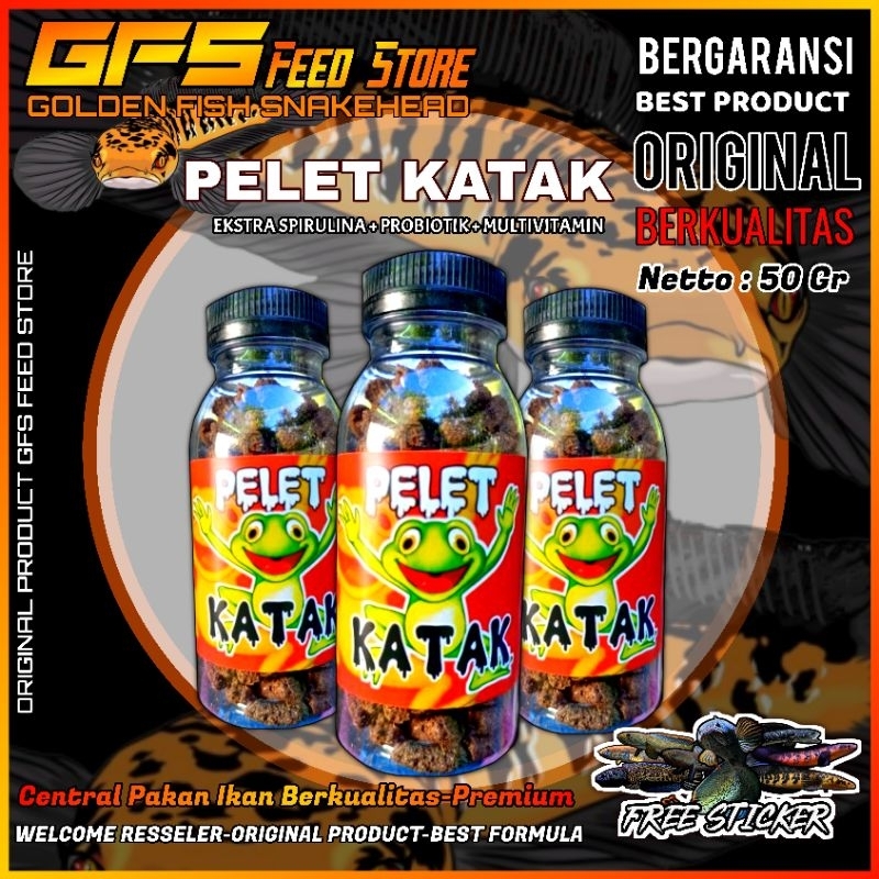 Jual Katak Giling Pelet Katak Kemasan Botol 100ml | Shopee Indonesia