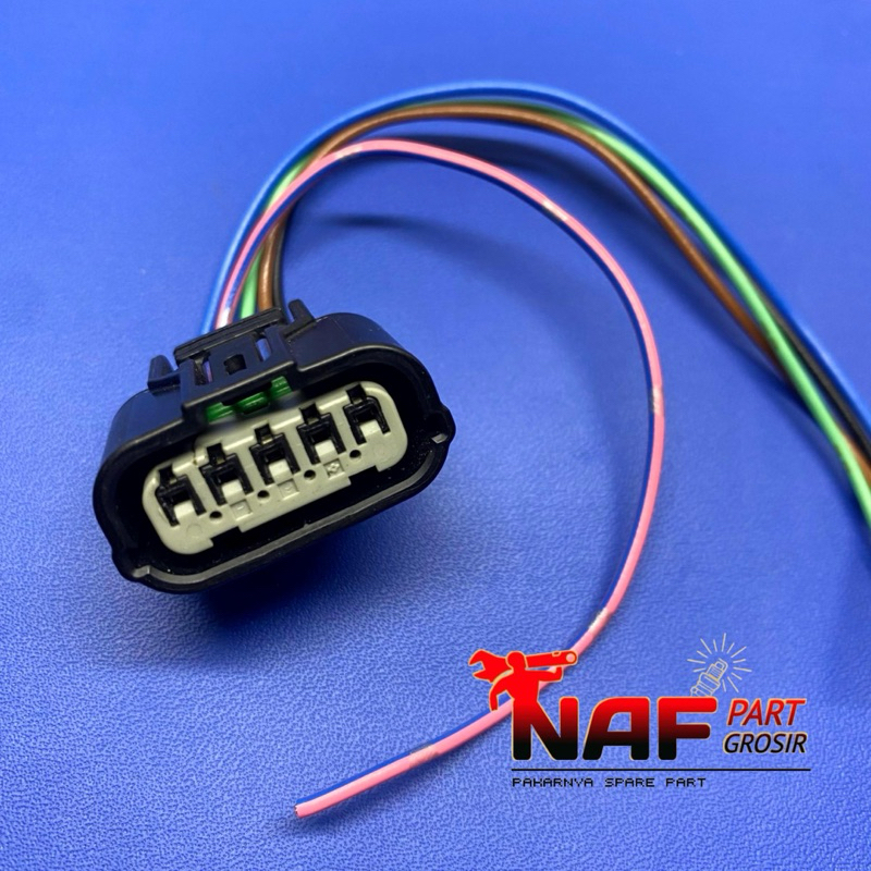 Jual SOKET SENSOR TPS MAQS THEOTTLE BODY HONDA PIN 5 CB 150R CBR 150 ...