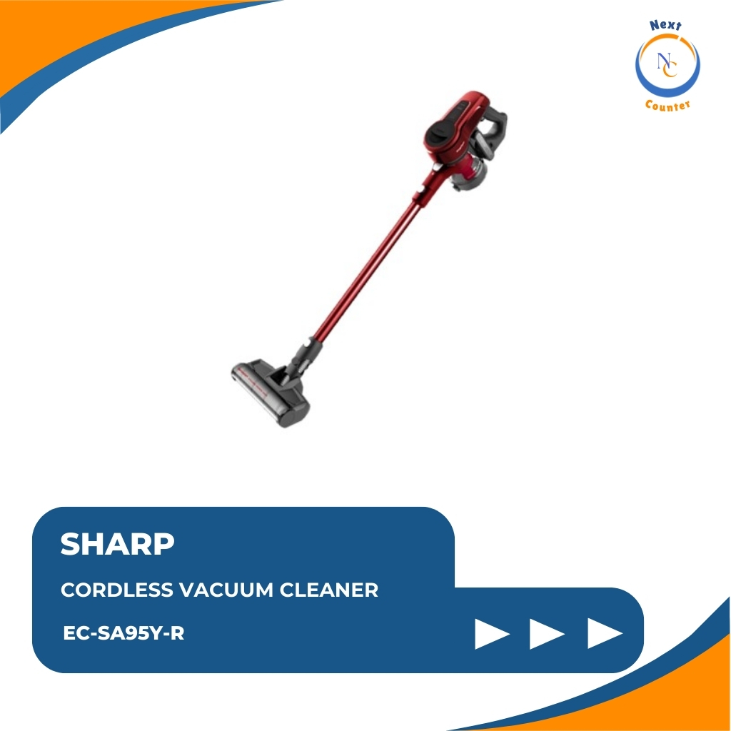Jual SHARP VACUUM CLEANER WITH MOP KIT EC-SA95Y-R CORDLESS | Shopee ...