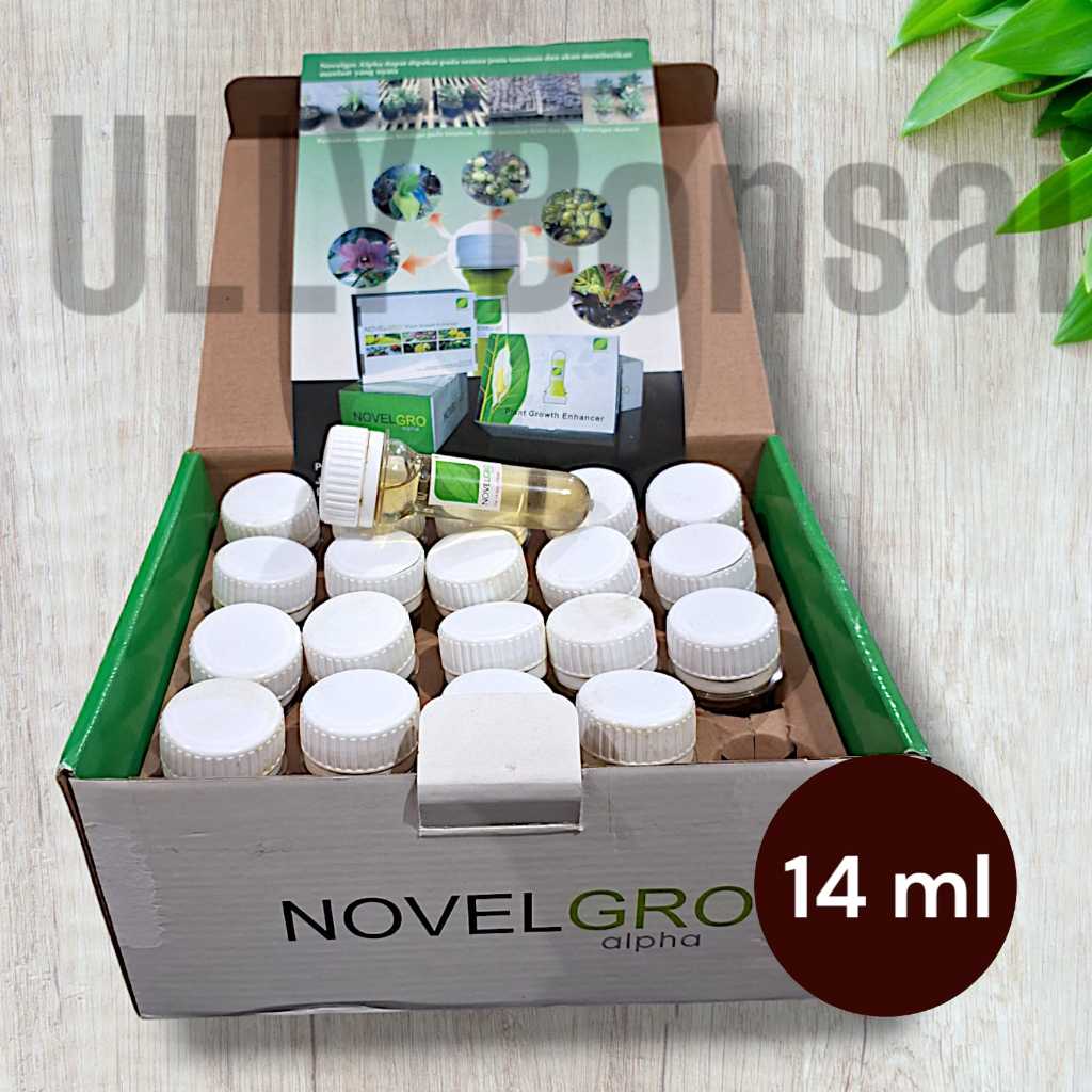 Jual Pupuk ZPT Hormon Daun Dan Tunas Novelgro Kemasan Pabrik 14ml | Shopee Indonesia