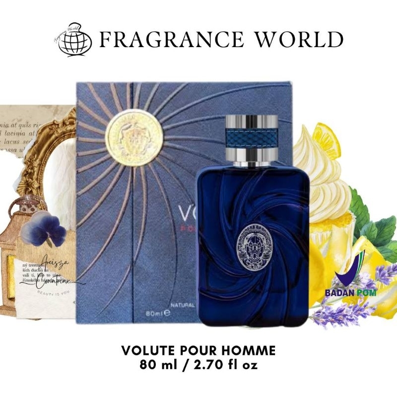 Jual Fragrance World Volute Pour Homme EDP 80ml for Men | Shopee Indonesia