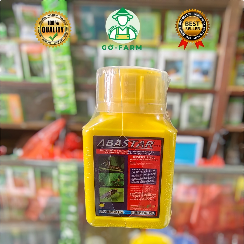 Jual Abastar 290EC 250ml Insektisida Abamektin 40g/l Klofenafir 250 g/l ...