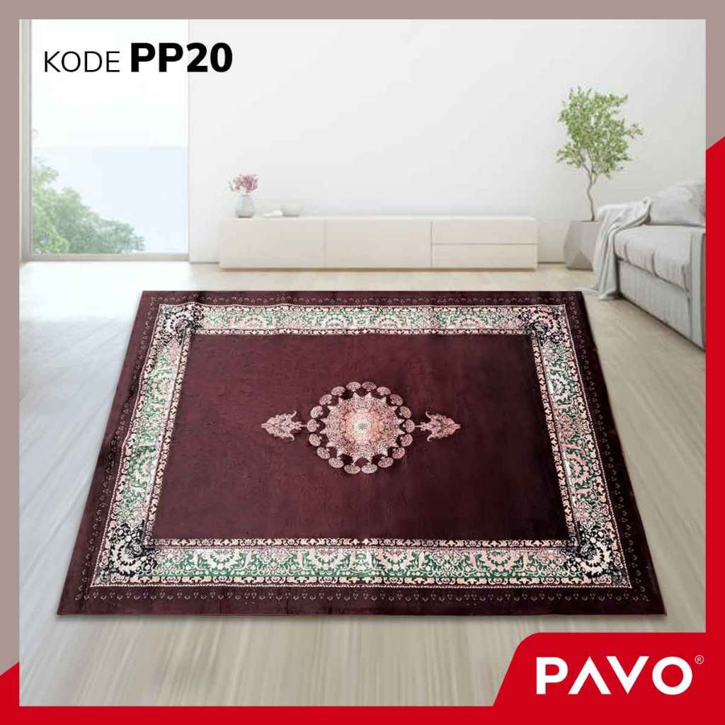 Jual Karpet Permadani Turki Classic PAVO Polyester Silk Size 160x210 ...