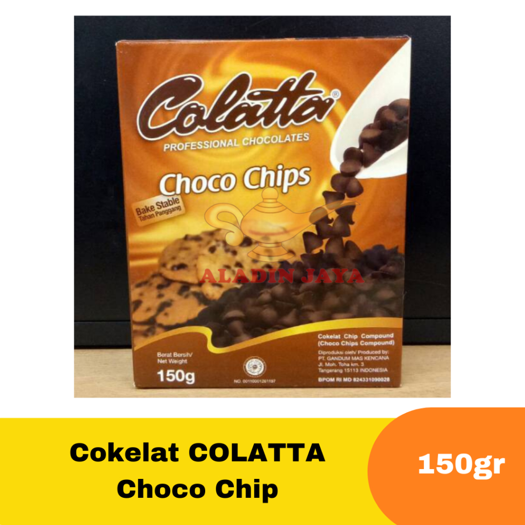 Jual Cokelat COLATTA Choco Chip 150gr | Shopee Indonesia