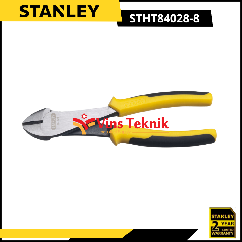 Jual Tang Diagonal 7" tang potong cutting pliers 7inch STANLEY ...