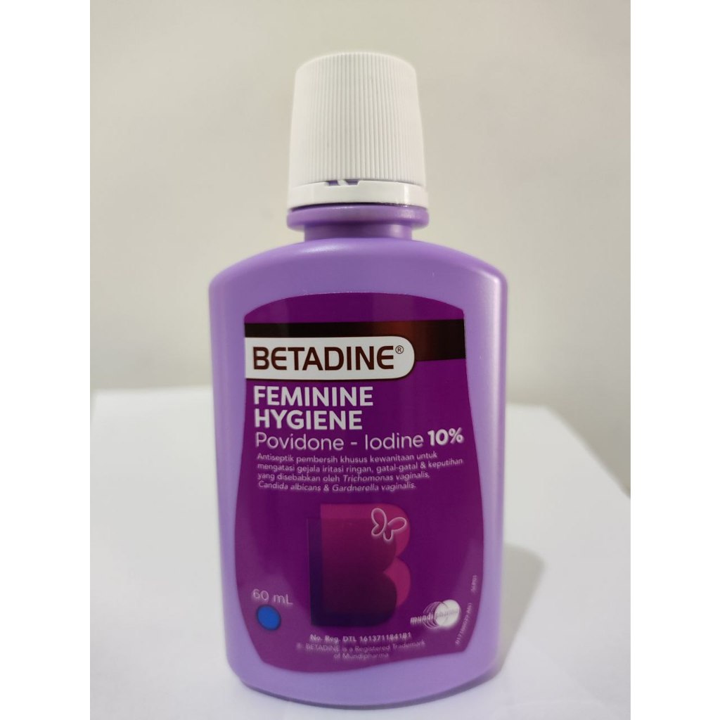 Jual Betadine Feminine Hygiene 60 ml Antiseptik Pembersih Kewanitaan 60ml | Shopee Indonesia