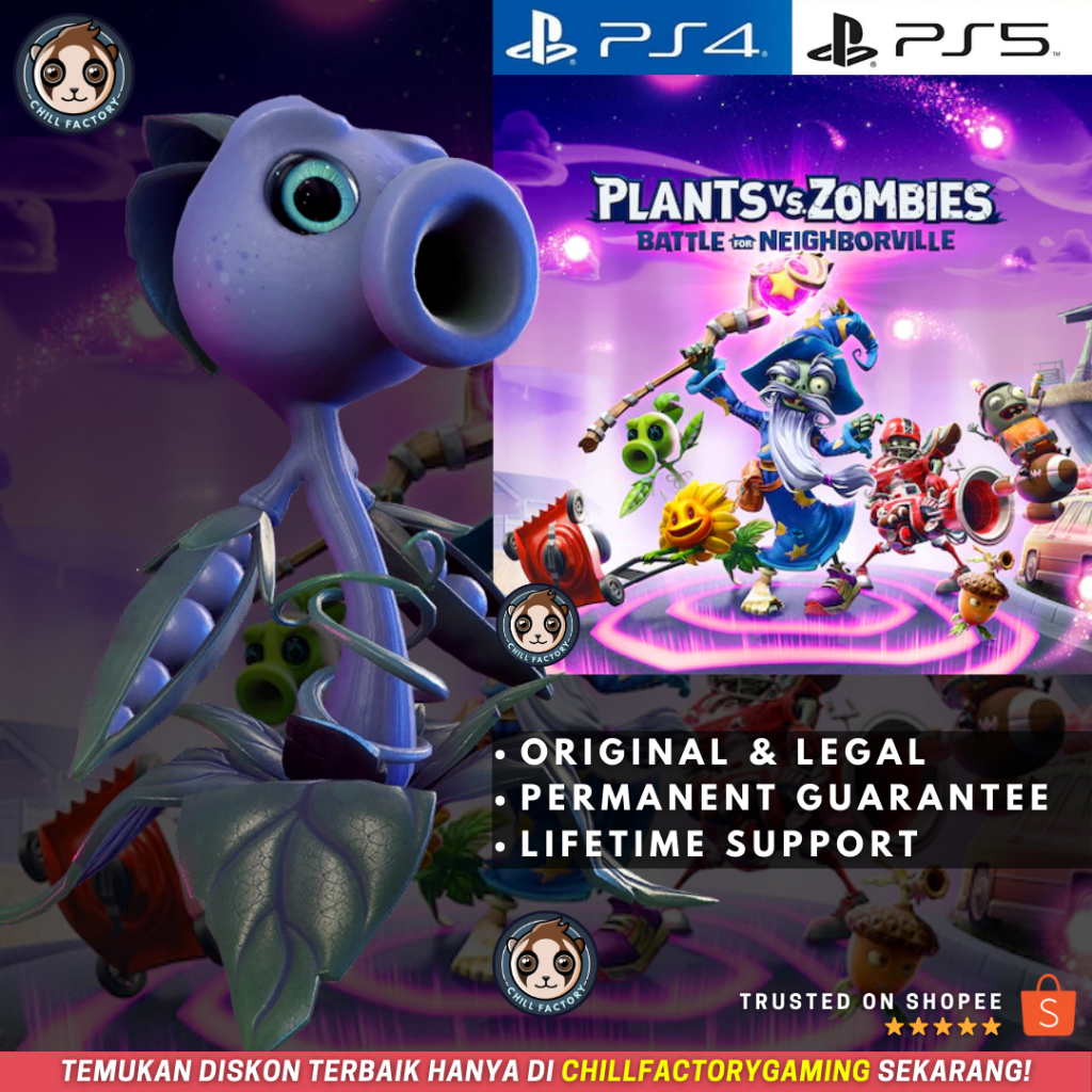 Jual Plants Vs. Zombies: Battle For Neighborville Deluxe PS4 PS5 ...