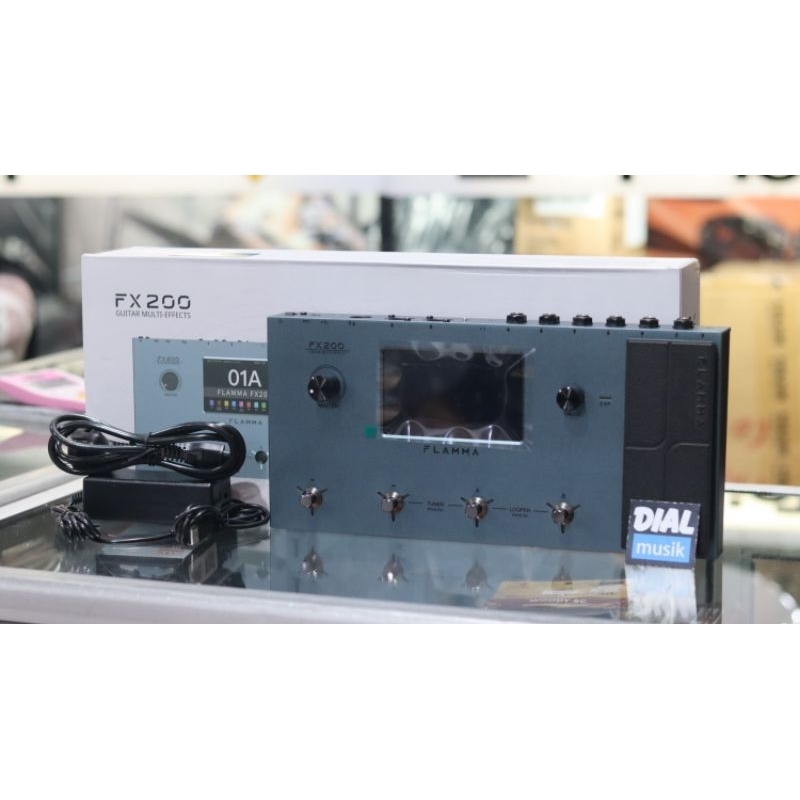 Jual Flamma FX200 Pedal Multi Effects Gray - FX 200 / FX-200 / Efek Digital Original | Shopee ...
