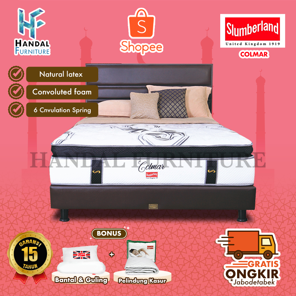 Jual Slumberland Set Spring Bed Colmar | Shopee Indonesia