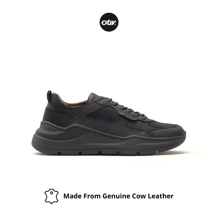 Jual Otiv Kiev - Sepatu Sneakers Kulit Asli Pria Casual Kuliah Kerja ...